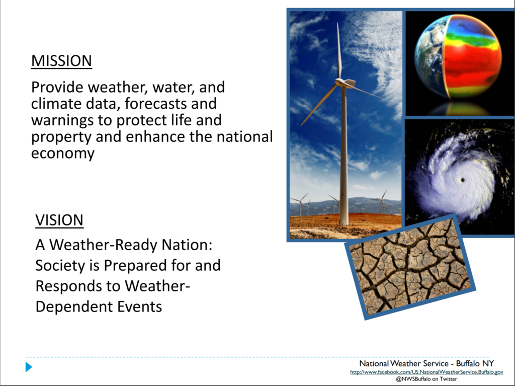 Severe Weather and Climate Change Impacts and Setting the Stage to Talk ...